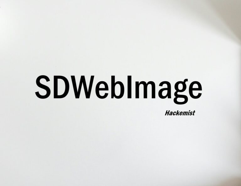 SDWebImage: A Comprehensive Guide • Hackemist